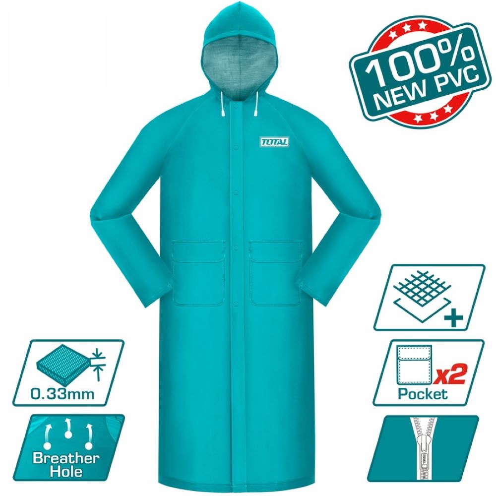 Rain coat THTRC031.L | Company: Total | Origin: China – pakistanpowertools